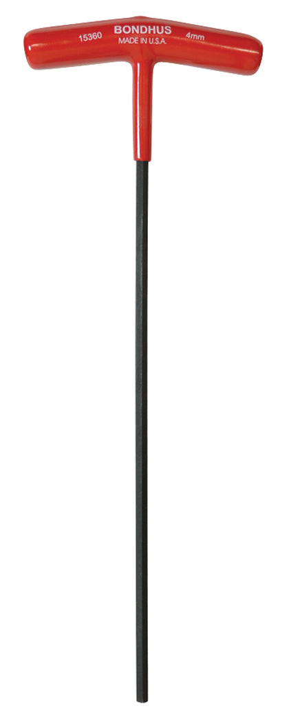 BONDHUS 4mm T-Handle 9" Hex Driver, 15360 – Rowland Tools